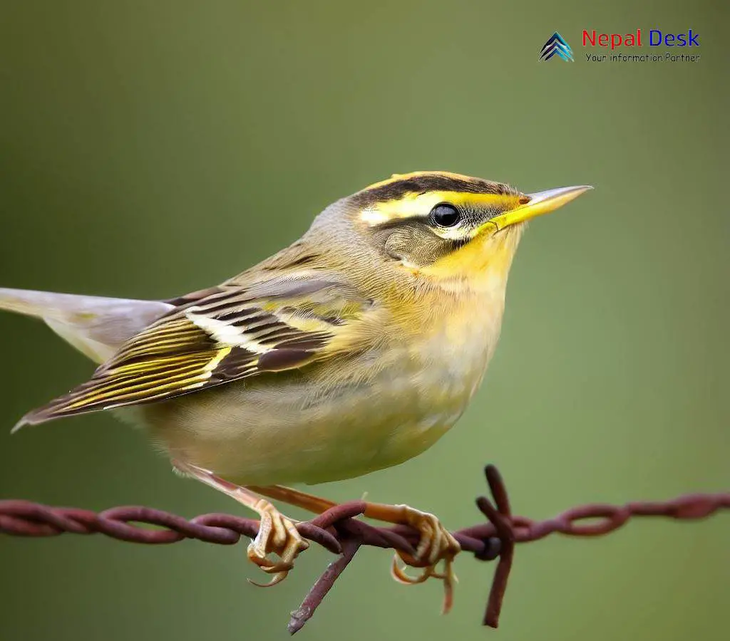 Buff-barred Warbler: Nature's Feathered Musician | Nepal Desk